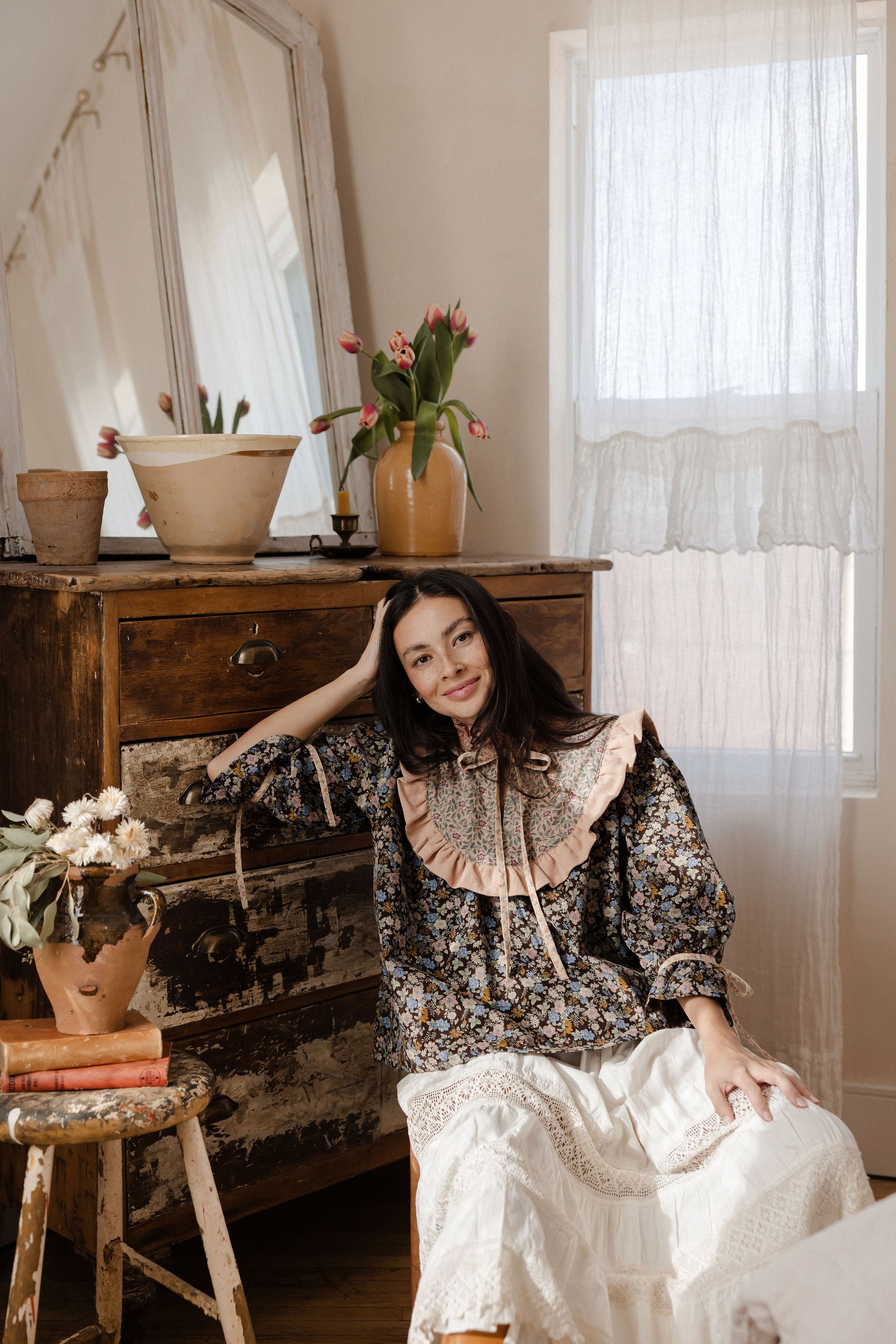 THE ISABEL BLOUSE – The Honeybea Shop
